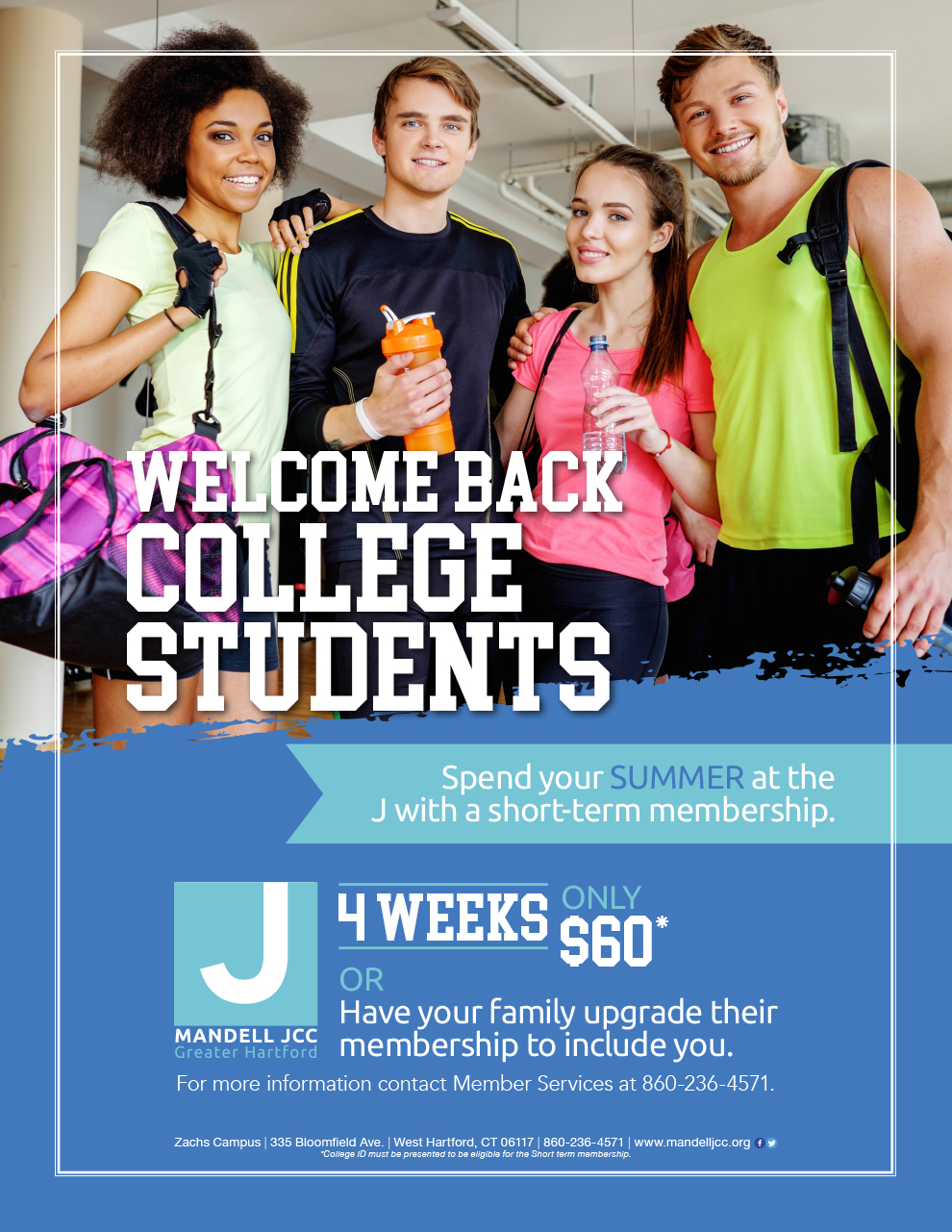 Mandell JCC of Greater Hartford - Mandell JCC: About Membership